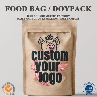 China Reinforced Bottom Leakproof Doypack Laminated Bag Pouch suitable for fruit syrup, tahini and thick creamy food condiment sealed wholesale packing for sale