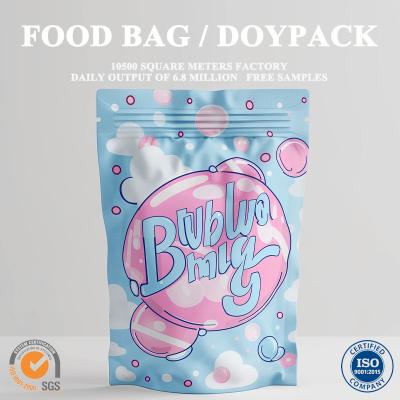 China Low Temperature Resistant Thick Laminated Doypack Bag Pouch perfect for frozen cut ribs, chicken wings and various raw frozen meat cold chain packaging for sale