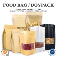 China Fully Leakproof Plastic Food Packaging Bag Space Saving With Reinforced Bottom for sale