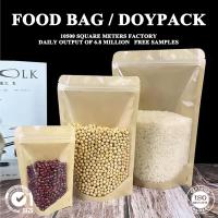 China Fully Leakproof Plastic Food Packaging Bag Space Saving With Reinforced Bottom for sale