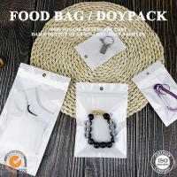 China Custom Logo Plastic Food Packaging Bag Oil Resistant With Visible Window for sale