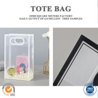 China Large Capacity Recycled Plastic Bag Tote Sturdy Structure For Grocery Retail for sale