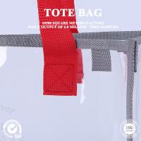 China Anti Tear Plastic Tote Bag Comfortable Grip For Convenience Store Commodities for sale