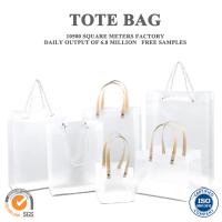 China Multi Size Clear Pvc Tote Bag Multi Functional Disposable Tote Bags for sale