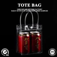 China Multi Size Clear Pvc Tote Bag Multi Functional Disposable Tote Bags for sale