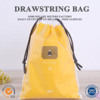 China Large Capacity Plastic Drawstring Bag Waterproof For Sports Gear for sale