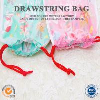 China Multi Size Clear Pvc Drawstring Bag Lightweight Versatile For Toys for sale