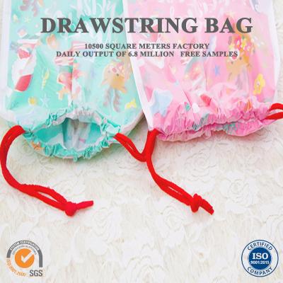 China Multi Size Clear Pvc Drawstring Bag Lightweight Versatile For Toys for sale