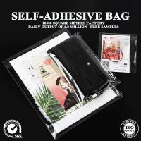 China Food Grade Safe Self Adhesive Clear Bags Moisture Proof For Snacks for sale