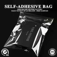 China Food Grade Safe Self Adhesive Clear Bags Moisture Proof For Snacks for sale