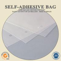 China Transparent Self Sealing Bag Easy To Use For Cosmetics Makeup Tools for sale