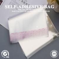 China Transparent Self Sealing Bag Easy To Use For Cosmetics Makeup Tools for sale