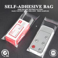 China Multi Size Clear Self Adhesive Bags Flexible Versatile For Toys for sale