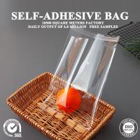 China Multi Size Clear Self Adhesive Bags Flexible Versatile For Toys for sale