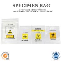 China Airtight Disposable Biological Specimen Bag Sterile Grade for Lab Test Samples and Biological Research Specimen Packing for sale