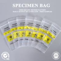 China Reinforced Edge Biological Specimen Bag Tear Resistant for Pathological Specimens and Medical Inspection Sample Containment for sale