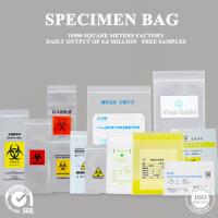 China Reinforced Edge Biological Specimen Bag Tear Resistant for Pathological Specimens and Medical Inspection Sample Containment for sale
