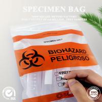 China Anti-penetration Biological Specimen Bag Strong Adhesive for Liquid Biological Samples and Mixed Specimen Transport for sale