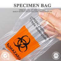 China Flexible Sealed Biological Specimen Bag Safe and Reliable for Quarantine Specimens and Biological Testing Sample Delivery for sale