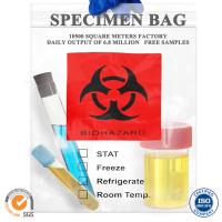 China Flexible Sealed Biological Specimen Bag Safe and Reliable for Quarantine Specimens and Biological Testing Sample Delivery for sale