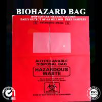 China Heavy Duty Biohazard Infectious Waste Bags Tear Resistant For Hospital for sale