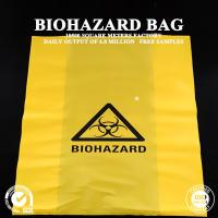 China Heavy Duty Biohazard Infectious Waste Bags Tear Resistant For Hospital for sale