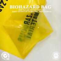 China Thickened Disposable Clinical Waste Bin Bags Yellow Medical Waste Bags With High Bearing Capacity for sale