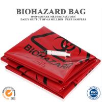 China Large Capacity Biohazard Trash Bags Reinforced Bottom For Wardle Daily Medical Waste Handling for sale