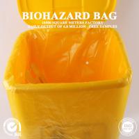 China Safety Medical Waste Bag Eco Friendly Yellow Biohazard Bag For Dental Clinic Waste for sale