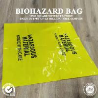 China High Toughness Clinical Waste Bags Puncture Resistant For Discarded Tools Containment for sale