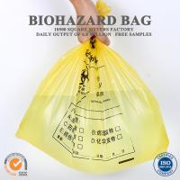 China Disposable Medical Waste Bag Easy To Tie For Community Medical Station for sale
