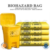 China Anti Leakage Medical Waste Bag Odor Isolating For Isolation Ward Hazardous for sale