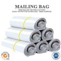 China Large Capacity Plastic Mailing Bags Durable Poly Envelopes For Clothing Linens Textile Logistics for sale