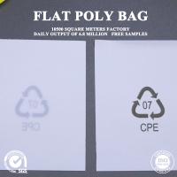 China Clear Flat Poly Bag Self Adhesive Seal for Socks, Underwear and All Kinds of Apparel Inner Packaging for sale