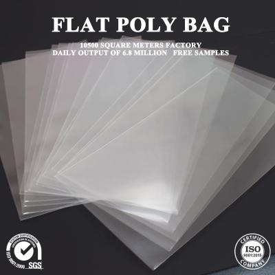 China Clear Flat Poly Bag Self Adhesive Seal for Socks, Underwear and All Kinds of Apparel Inner Packaging for sale