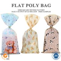 China Clear Flat Poly Bag Self Adhesive Seal for Socks, Underwear and All Kinds of Apparel Inner Packaging for sale