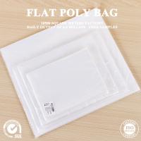 China Transparent Flat Poly Bag with Custom Printing for Stationery, Cards and Office Small Supplies Retail Packing for sale