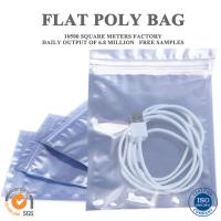 China High Toughness Flat Plastic Bag Anti-tear for Hardware Screws, Buttons and Tiny Metal Fittings Packing for sale