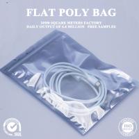China High Toughness Flat Plastic Bag Anti-tear for Hardware Screws, Buttons and Tiny Metal Fittings Packing for sale