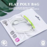China Eco Recyclable Flat Poly Bag Portable for Scarves, Neckties and Light Textile Goods Display Packing for sale