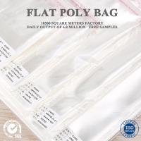 China Heavy Duty Flat Plastic Bag Puncture Resistant for Small Hardware, Screws, Fasteners and Metal Accessories for sale