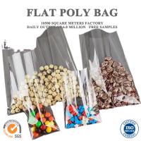 China Small Size Disposable Flat Poly Bag Portable for Cosmetic Samples, Lipsticks and Mini Beauty Supplies for sale
