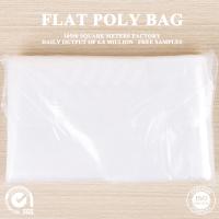 China Food Safe Non-toxic Flat Plastic Bag Airtight for Candy, Cookies and Handmade Snack Gift Packaging for sale