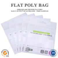 China Food Safe Non-toxic Flat Plastic Bag Airtight for Candy, Cookies and Handmade Snack Gift Packaging for sale