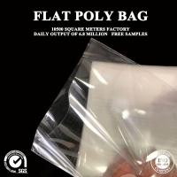 China Food Safe Non-toxic Flat Plastic Bag Airtight for Candy, Cookies and Handmade Snack Gift Packaging for sale