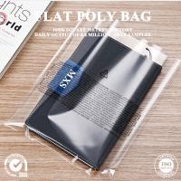 China Odor Isolating Clear Plastic Bags Commercial Grade Clear Poly Bags for sale