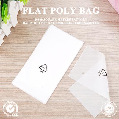 China Clear Plastic Flat Bag Dustproof for Dried Mushrooms, Wolfberries and Health Dry Fruits Packaging for sale