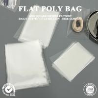 China Custom Printed Matte Plastic Flat Bag For Fashion Hair Accessories Brooches Jewelry Retail Packing for sale