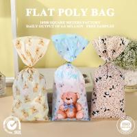 China Food Grade Plastic Flat Bag Non Toxic For Cookies Nut Kernels Snack Separate Packing for sale