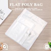 China Small Transparent Plastic Flat Bag Portable For Makeup Brushes Lip Gloss Mini Cosmetic Samples for sale